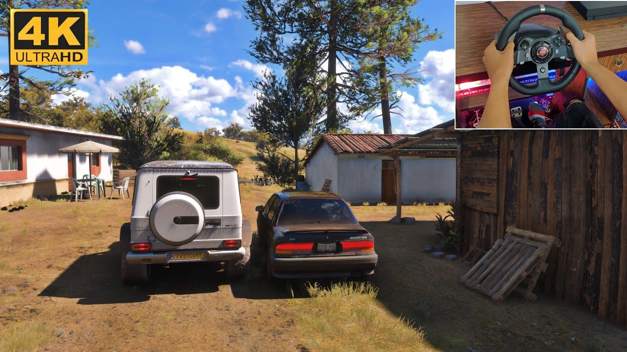 (offroading) mercedes benz g63 amg_ forza horizon 5 | logitech g920 ...
