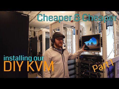 DIY KVM in our Data Center VLOG - VLOG E02 - YouTube