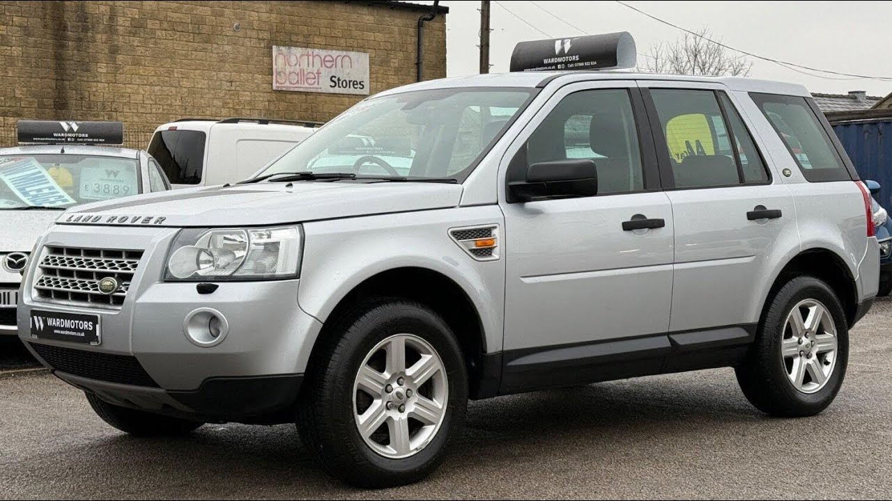 LAND ROVER FREELANDER 2 SUV 2.2 TD4 GS Silver Diesel 4WD 1 OWNER FROM ...