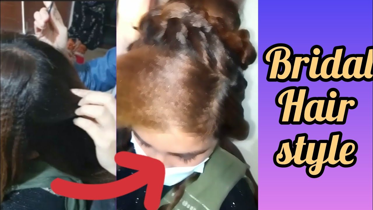 Real Bridal Beautiful Hair Style || Bridal Juda HairStyle || Easy ...