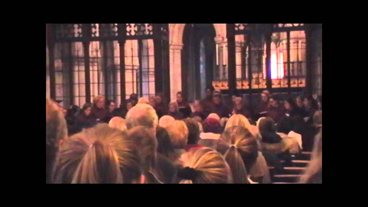 HLC Chapel Choir - Angels Carol by John Rutter - YouTube