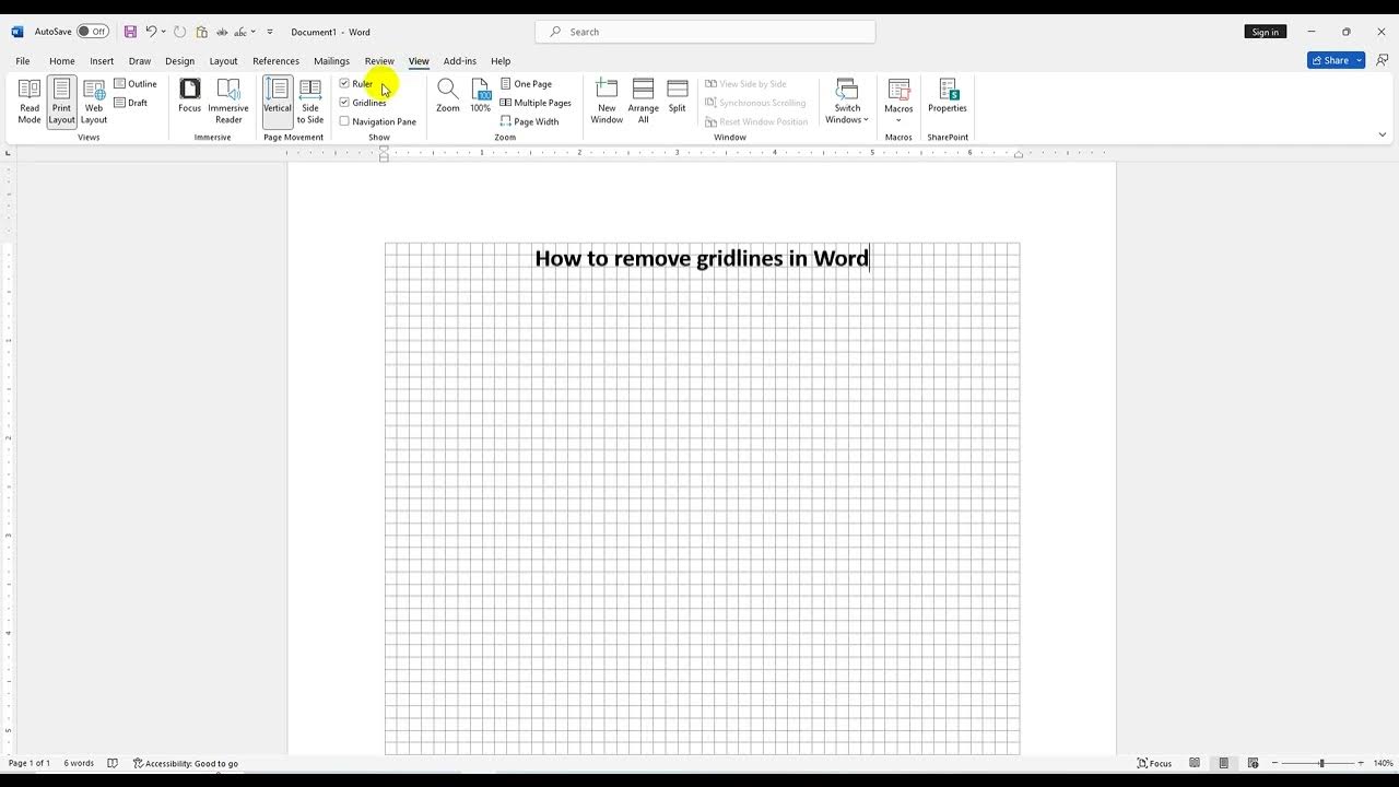 How To Remove Gridlines In Word YouTube how-to-remove-gridlines-in-word-youtube