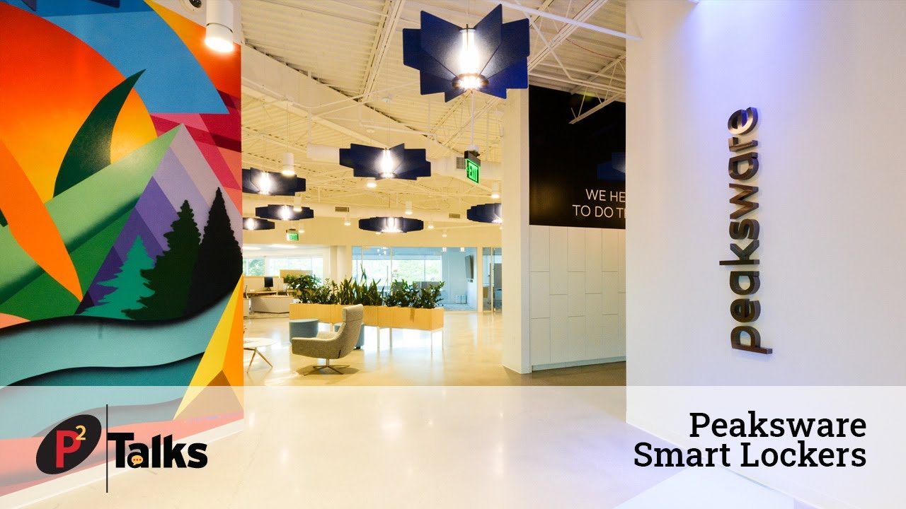 P2 Talks - Peaksware Smart Office Lockers - YouTube
