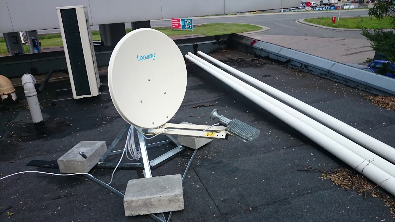 Tooway internet satelitarny - YouTube