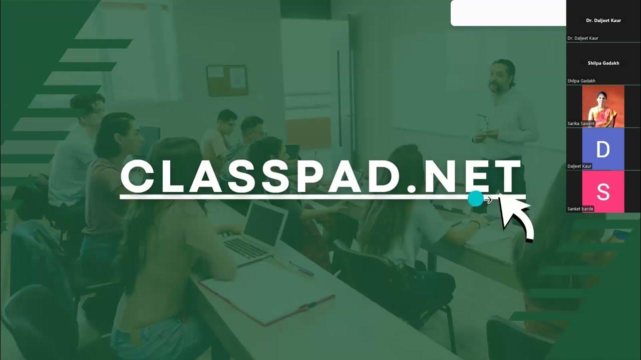 how to use casio classpad.net | Faculty Development Program | Day 3 ...