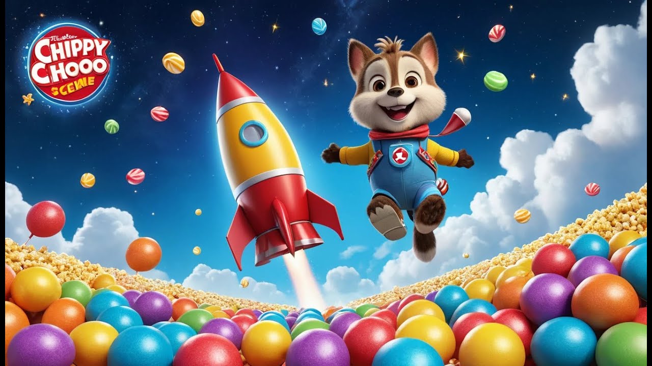 Chippy Choo and the Popcorn Planet | Fun Train Song for Kids | Magical ...