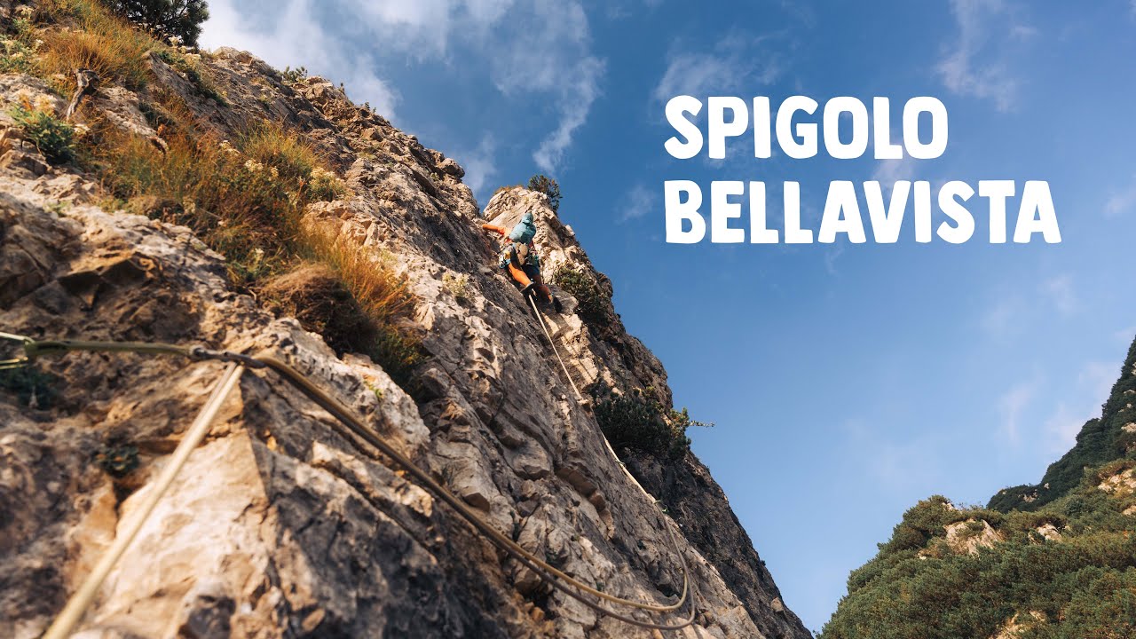 Spigolo Bellavista sulla Torre Bovental - Piccole Dolomiti - YouTube