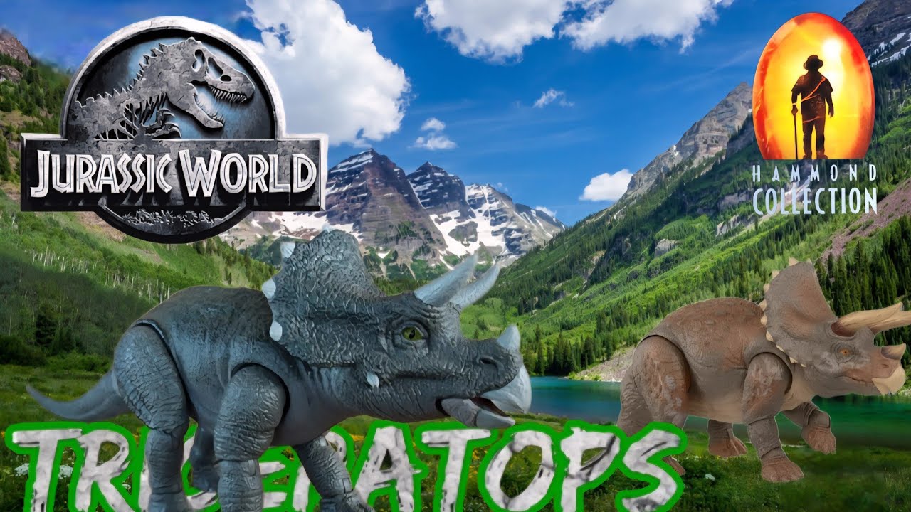 JW Hammond Collection: YOUNG TRICERATOPS ⚪️Common⚪️ unboxing & review ...