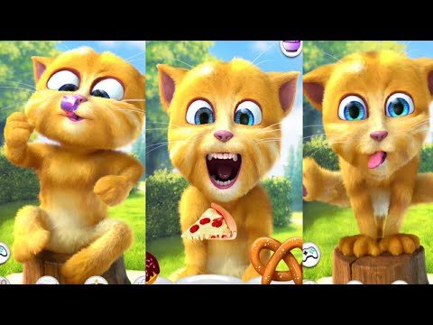 new funny video talking ginger funny 😹 cat | talking ginger 2 mod apk ...