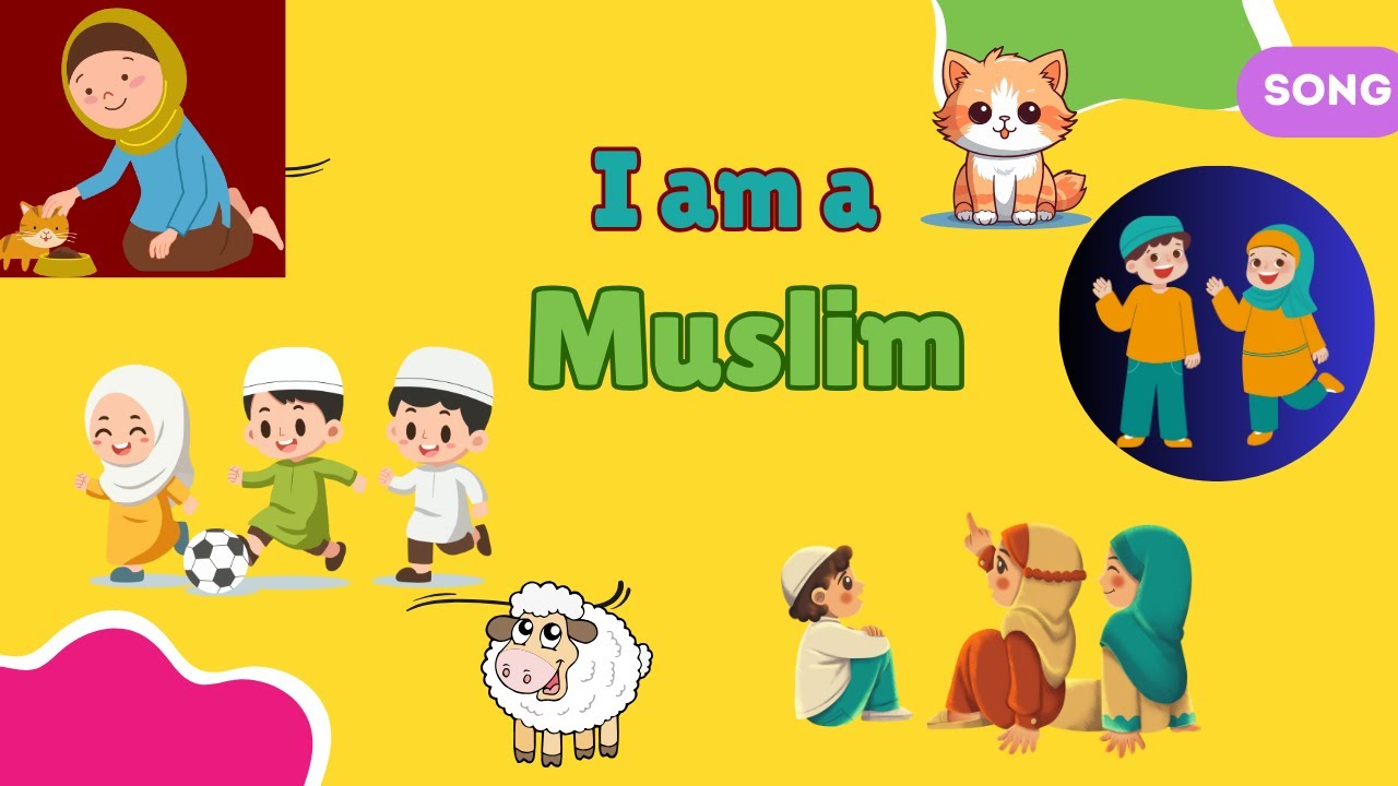 Muslim Kids Song | I Am a Muslim | Muslim Nursery Rhymes #playnanimate ...