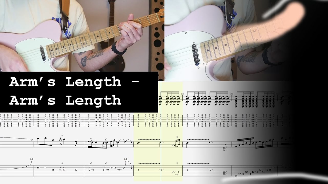 Arm's Length - Arm's Length Tabs - Guitar Cover with Backing Track ...