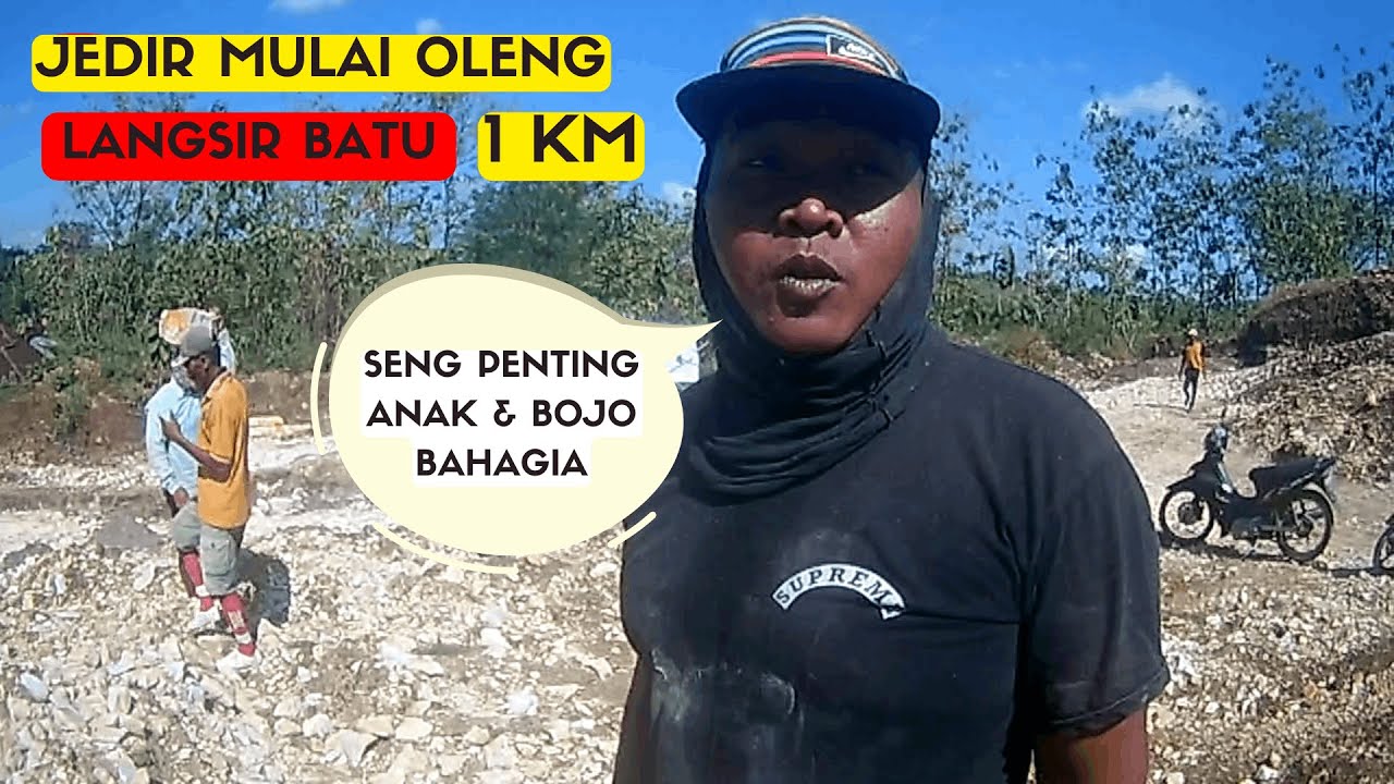 Langsir batu 1 Km, Jedir oleng #kerpobatualam #batualam - YouTube