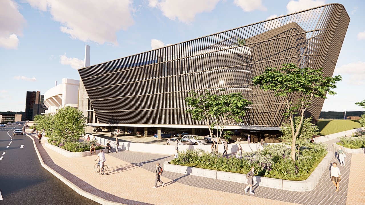 High Performance Center Design Flythrough 01 - YouTube