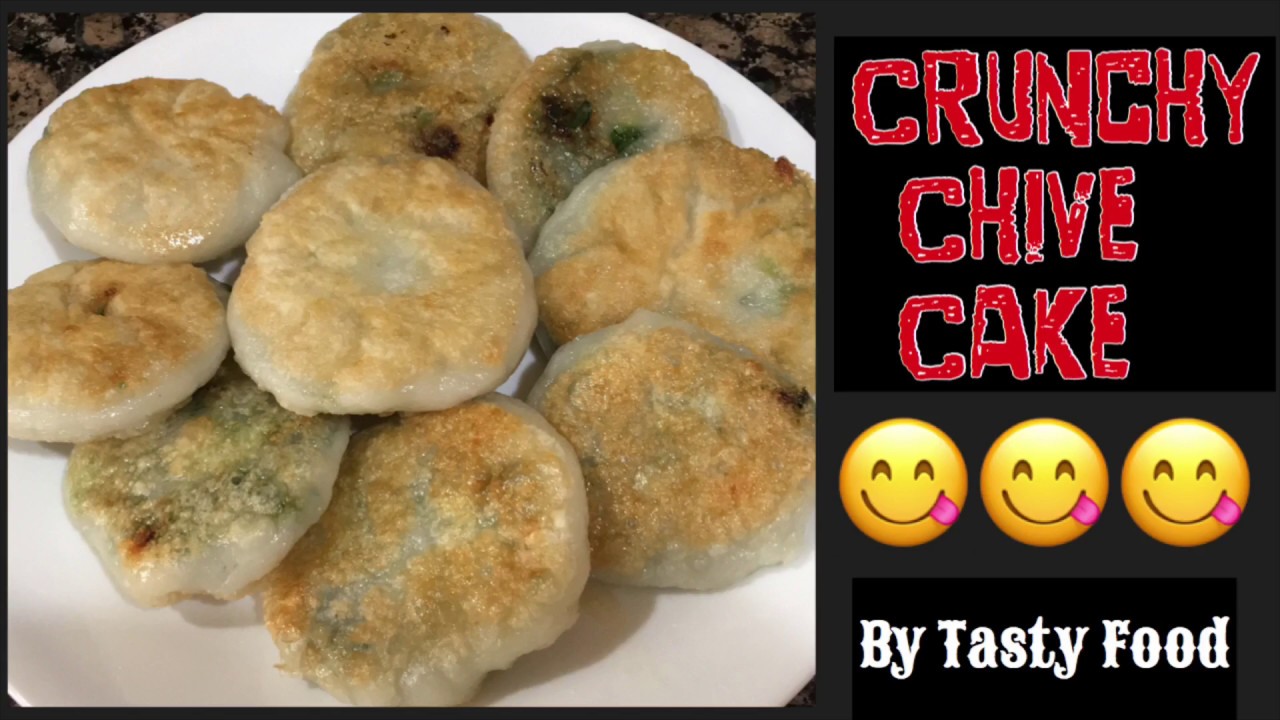 Crunchy Chive Cake - YouTube