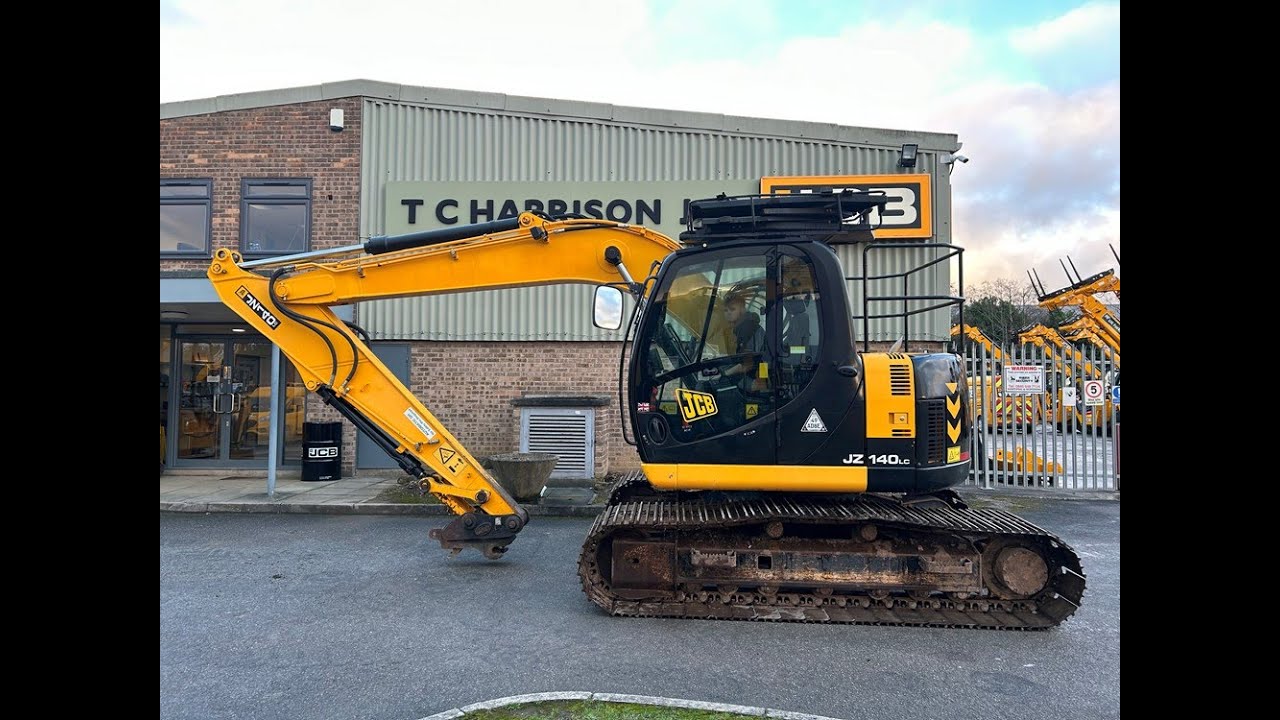 FOR SALE - 2011 JCB JZ140LC TRACKED EXCAVATOR - 1390114 - YouTube