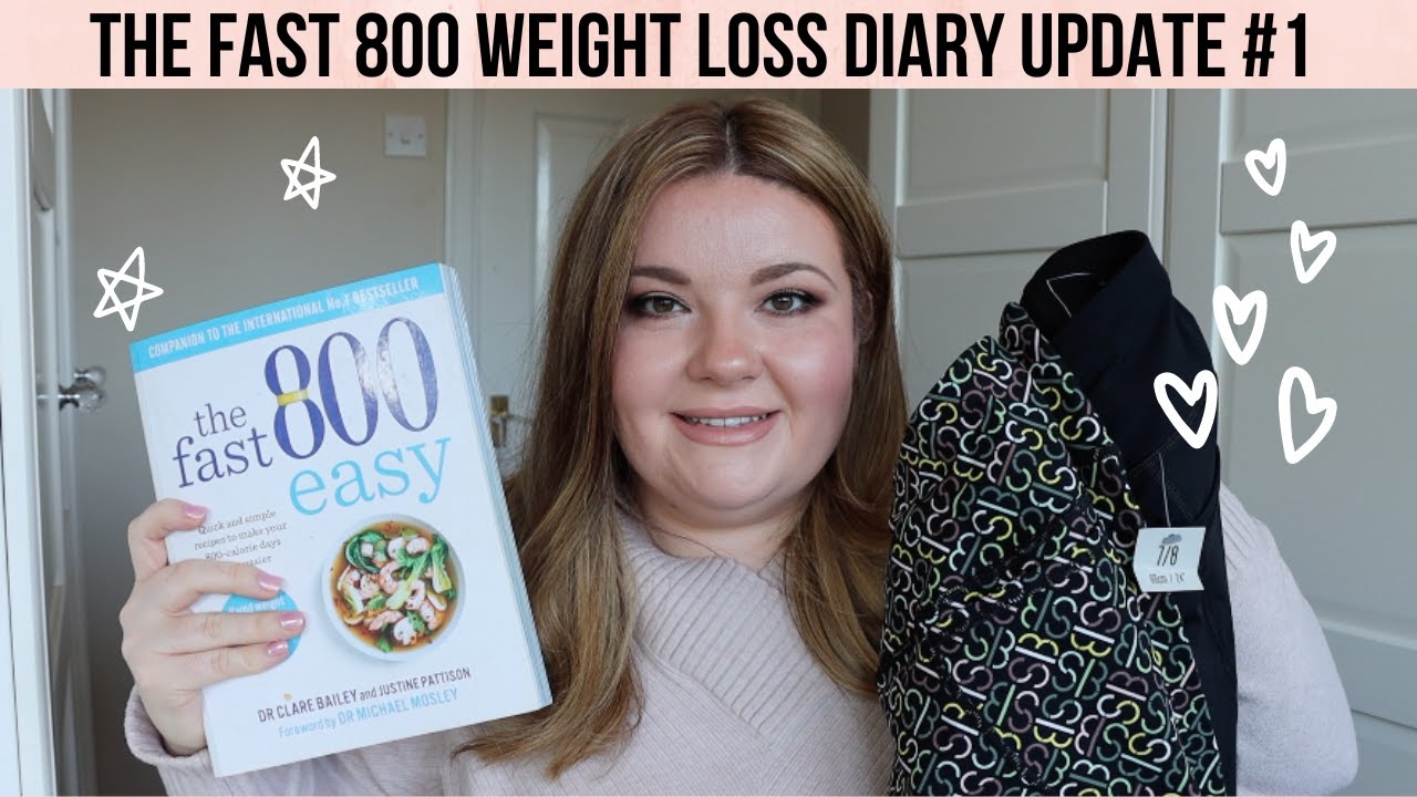 THE FAST 800 WEIGHT LOSS DIARY UPDATE #1 | Emma Swann - YouTube