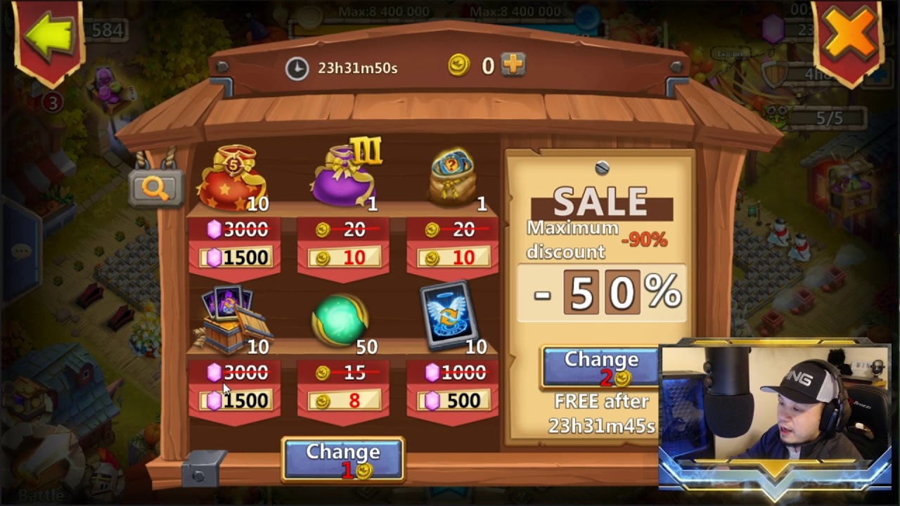 NEW AMAZING EVENT VERY NICE Castle Clash - YouTube