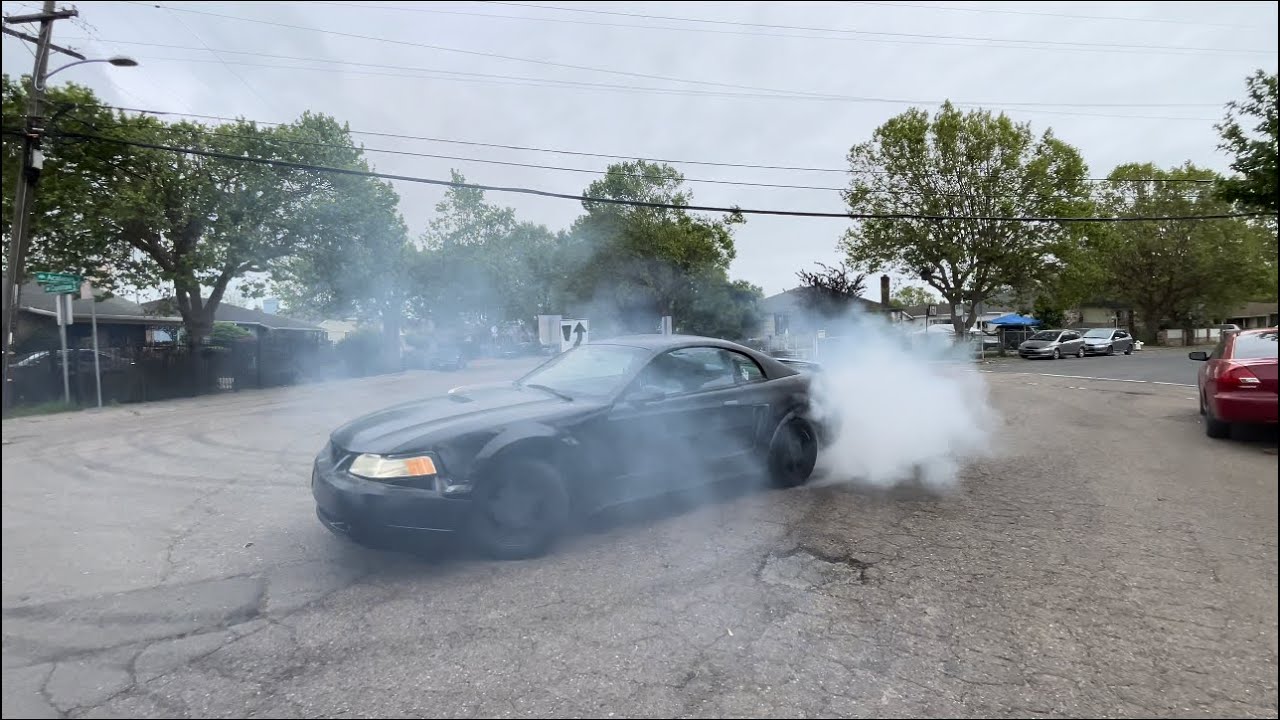 I BOUGHT A OVERHEATING WELDED DIFF V6 MUSTANG !! - YouTube