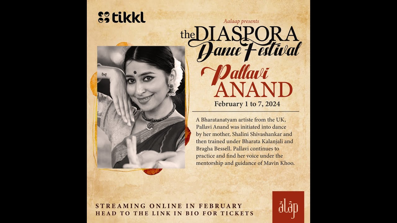 The Diaspora Dance Festival Excerpt - Pallavi Anand- - YouTube