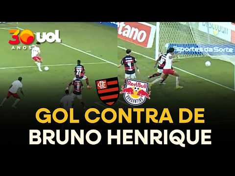 GOL CONTRA DE BRUNO HENRIQUE! BRAGANTINO DIMINUI O PLACAR CONTRA O FLAMENGO