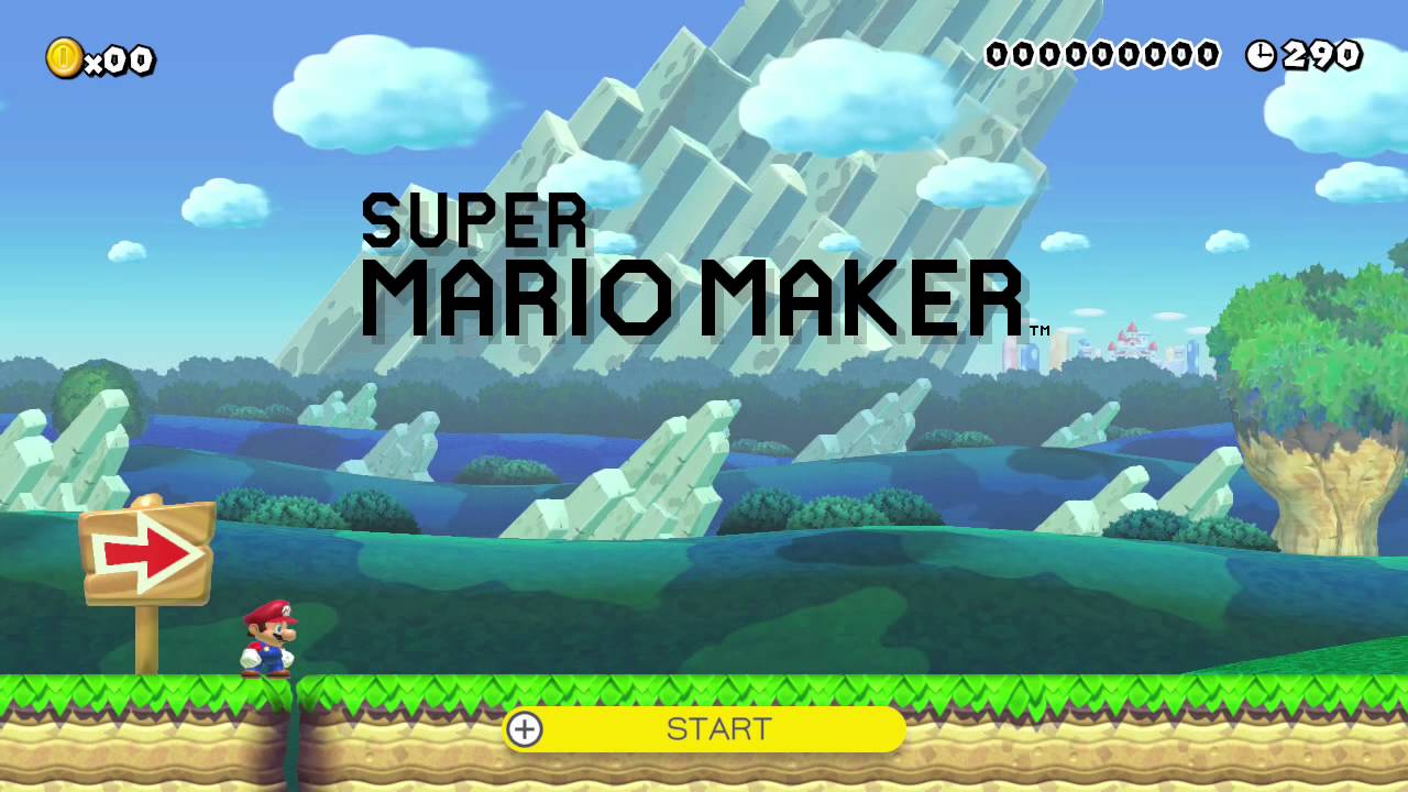 Super Mario Maker: Title Theme Music - YouTube