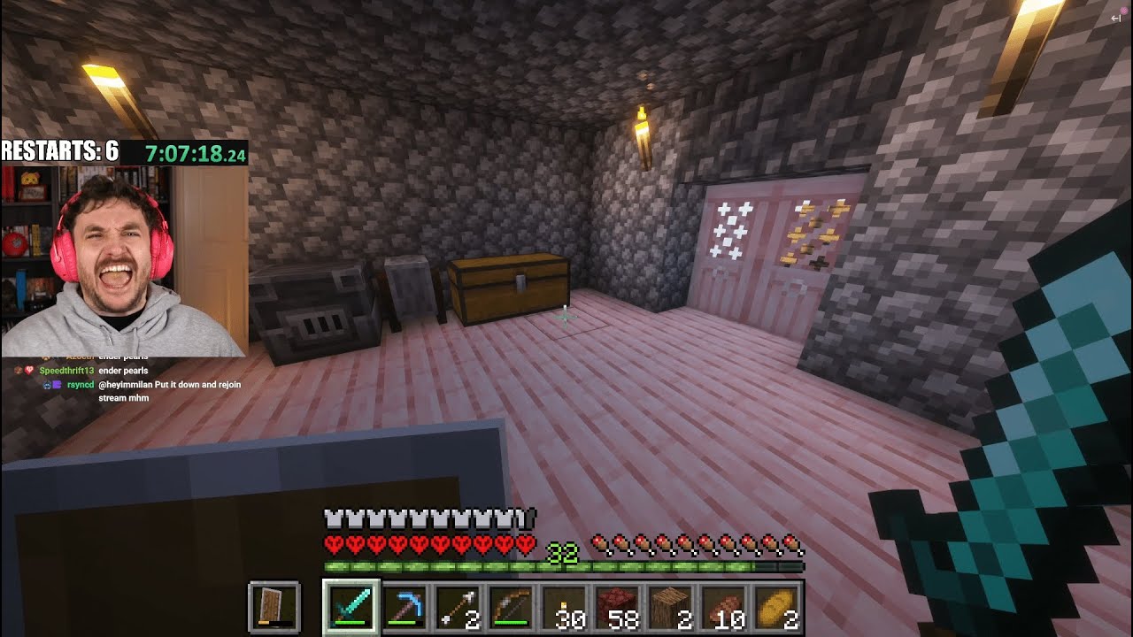 The progress is slow and painful... | CRAYATOR MINECRAFT VOD #5 | 09/24 ...