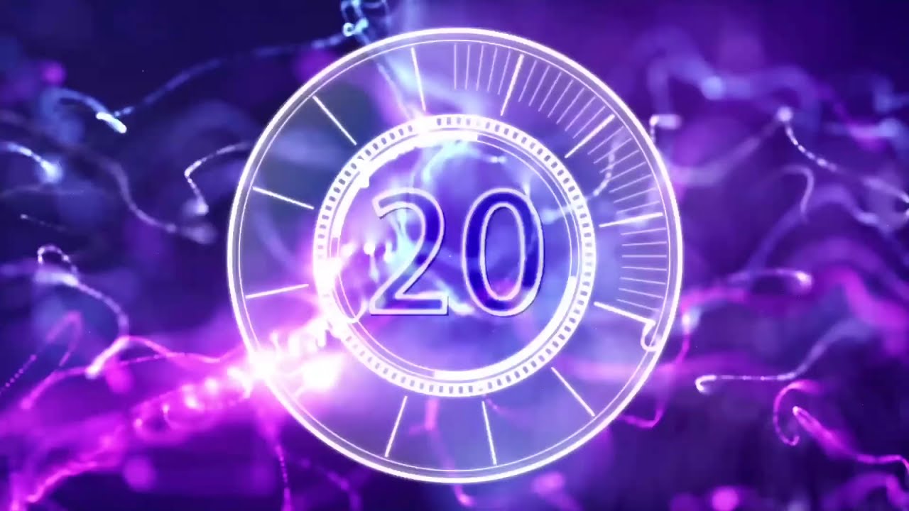 20 SECONDS COUNTDOWN TIMER - YouTube