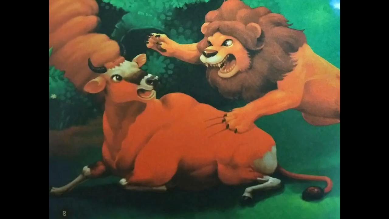 The Lion and the Four Oxen - YouTube