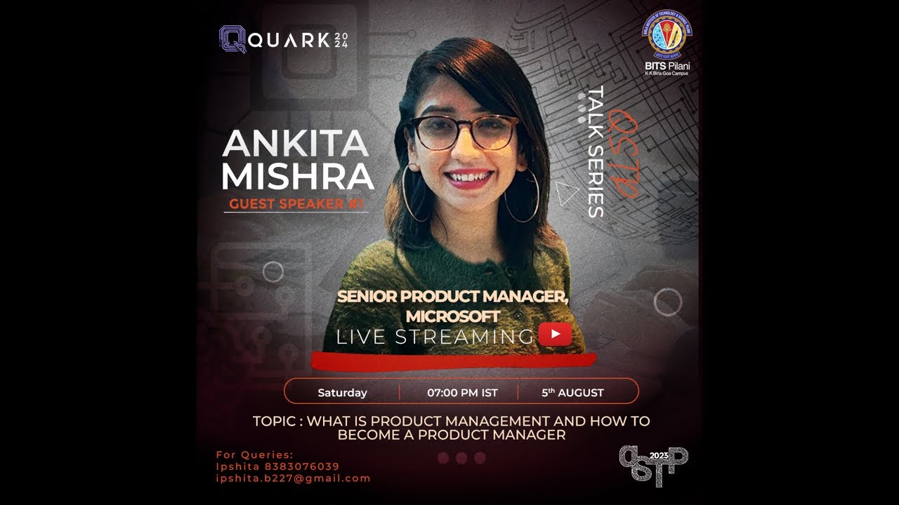 QSTP Talks'23 by Ankita Mishra. - YouTube