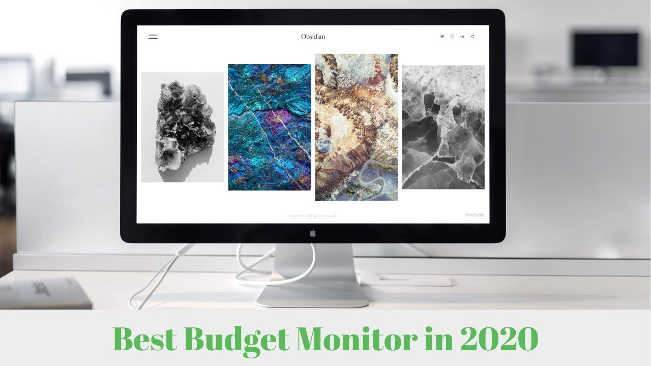 Top 5 Best Budget Monitors in 2020 [For daily usage] - YouTube
