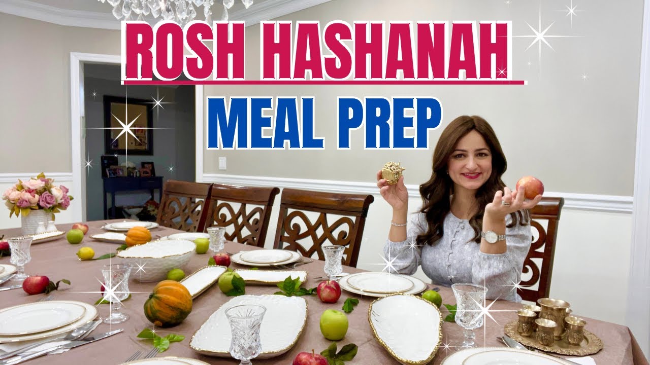 Rosh Hashanah Meal Prep Jewish New Year, Mains, Appetizers, Fish ...