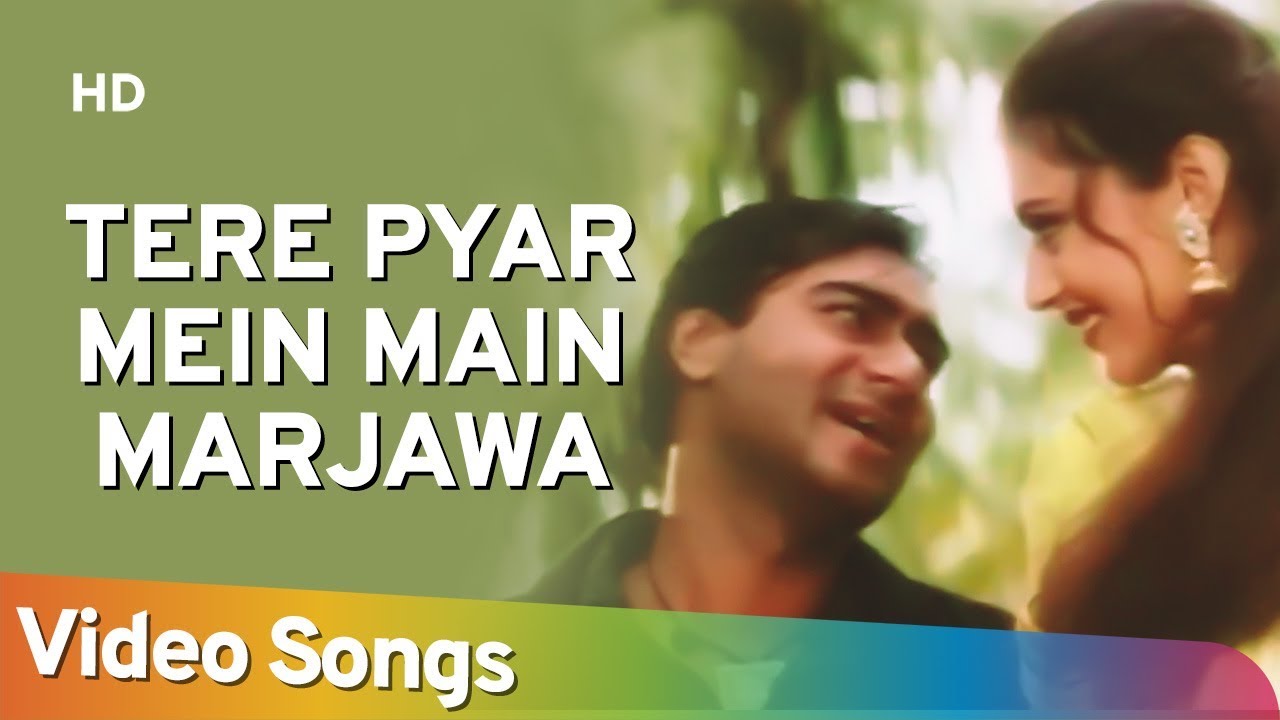 Tere Pyar Mein Main Marjawa | Hogi Pyaar Ki Jeet (1999) | Ajay Devgn ...