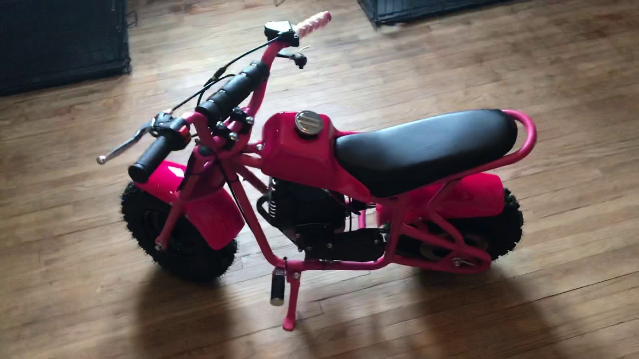 Db003 mini bike Pink 2020 - YouTube