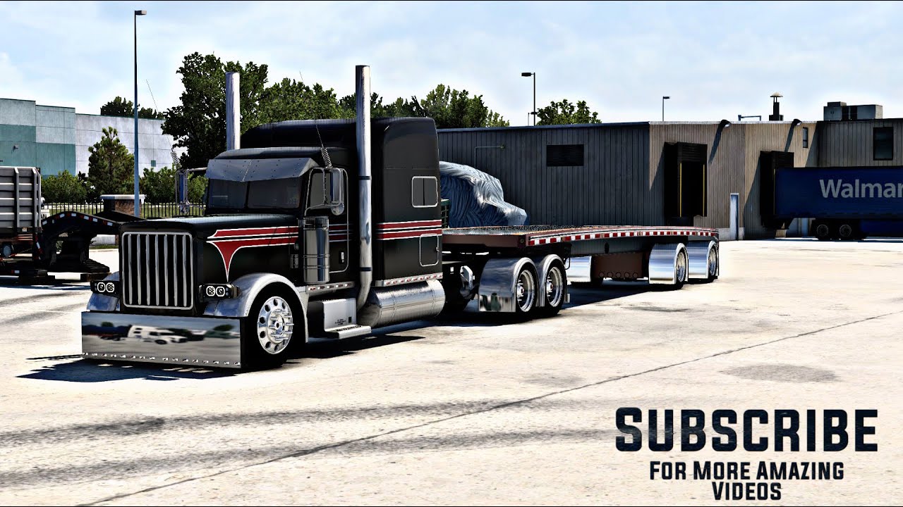 😱 BADASS 379 (dom’s diesel & chrome)+TAKING OVER ATS +1.40 - YouTube