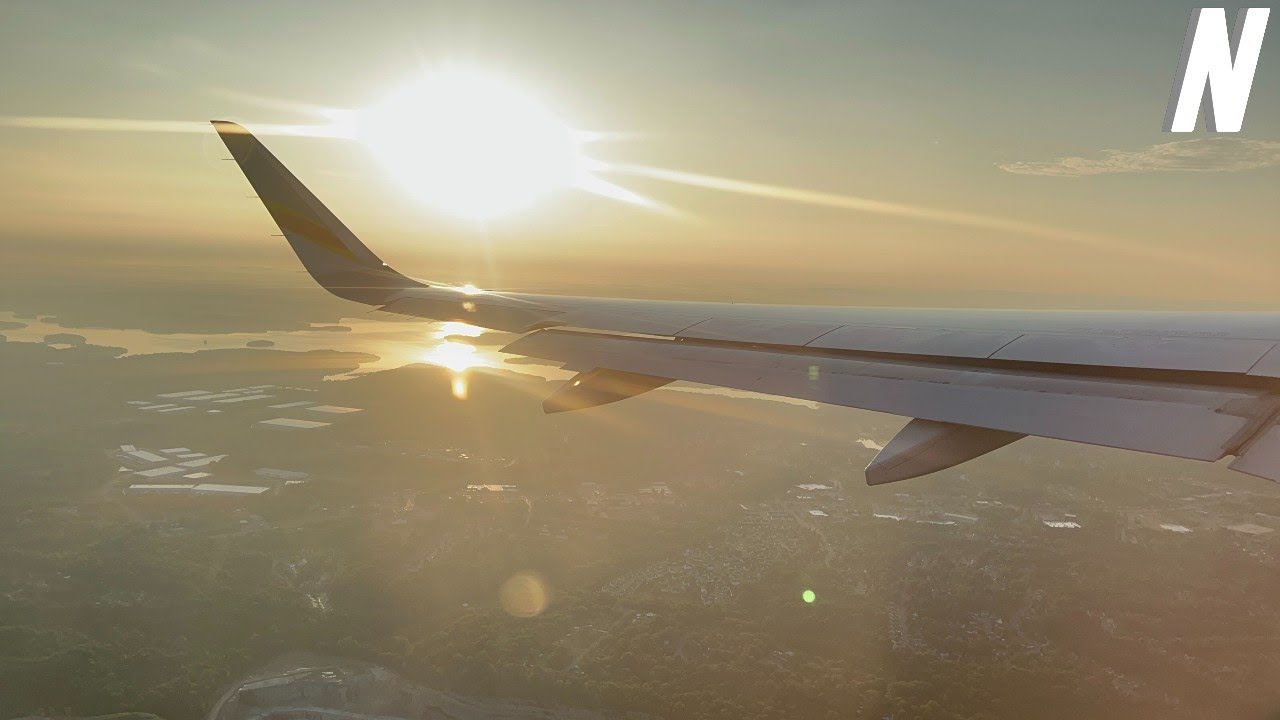 FULL FLIGHT - Allegiant a320 - Nashville (BNA) to Providence (PVD ...
