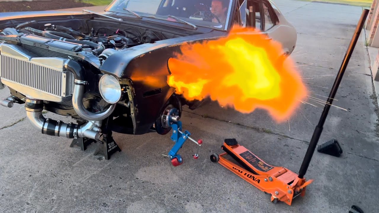 Haltech Nexus LS Swap Anti Lag Test - YouTube