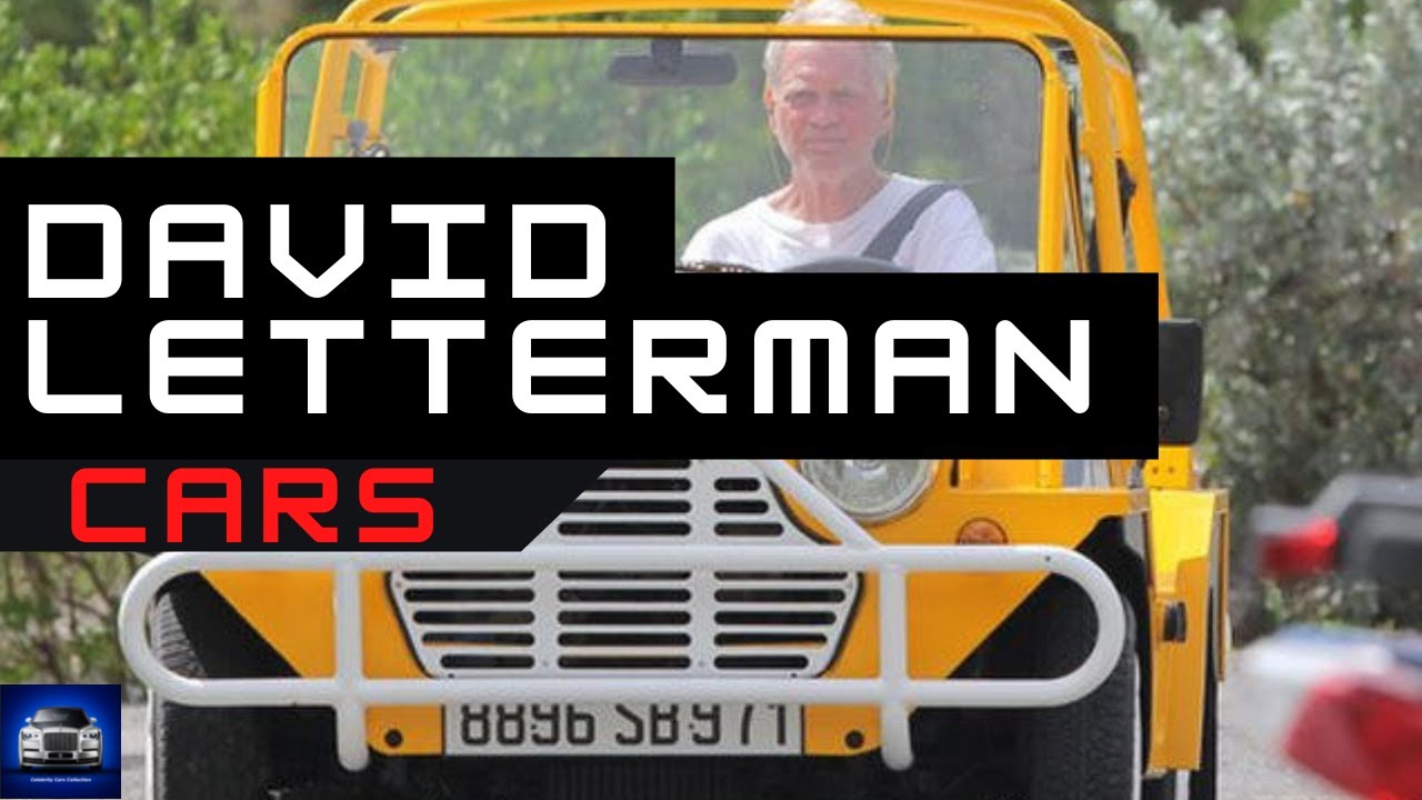 David Letterman Car Collection | Celeb Car Collection - YouTube