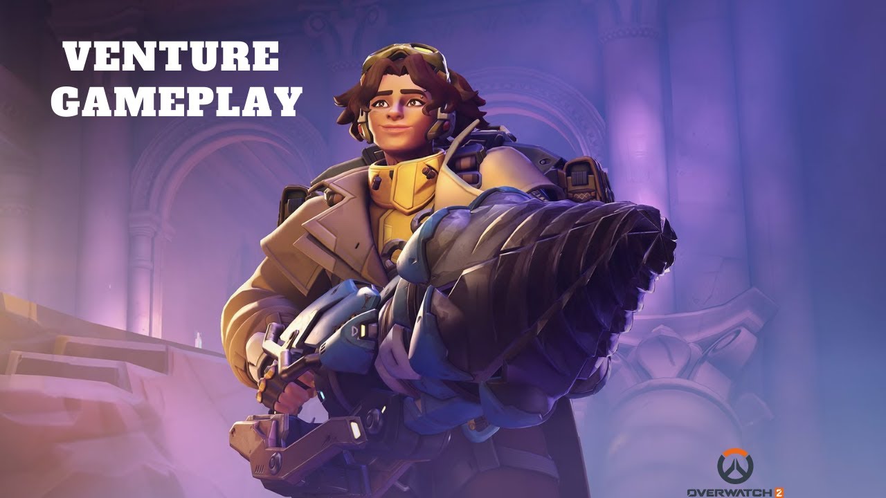 Venture Gameplay - Overwatch 2 (No Commentary) - YouTube