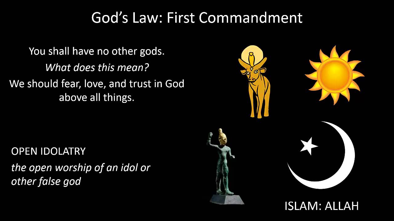 God's Law: The First Commandment - YouTube