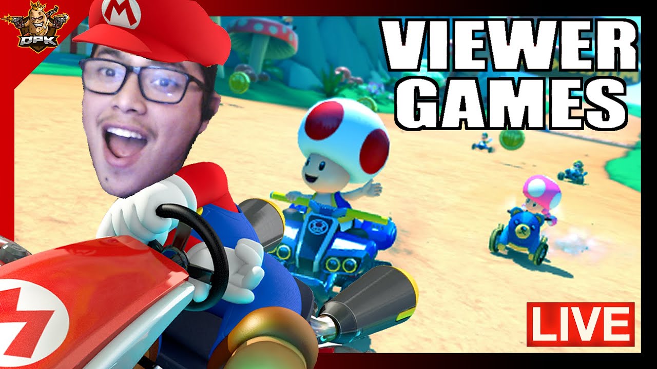 🔴LIVE - !JOIN - VIEWER RACES For A Few Hours Join Up - Mario Kart 8 ...