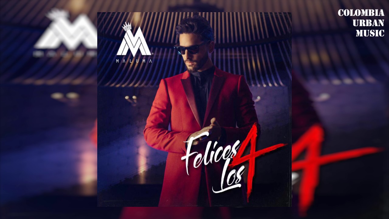 Maluma - Felices los 4 (oficial Audio) Colombia Urban Music - YouTube