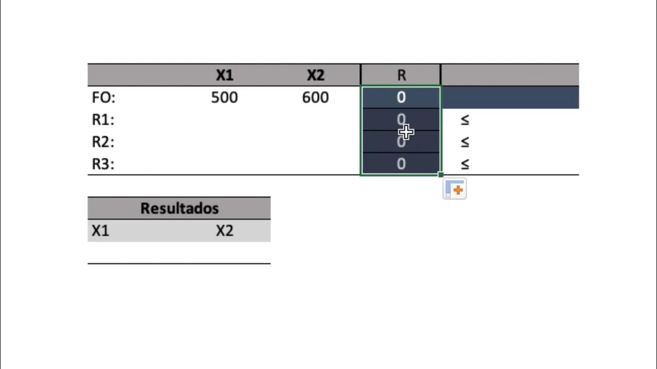 Soluciones por el método Simplex con Solver (Excel) - YouTube