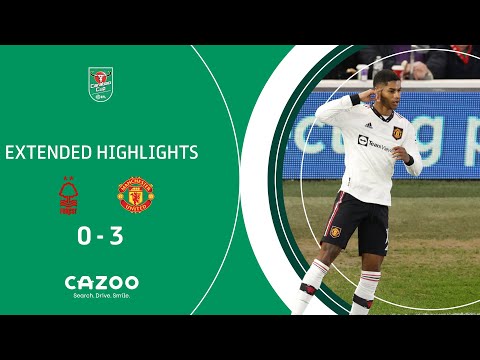 EXTENDED HIGHLIGHTS | Manchester United in control after comfortable first leg Nottingham Forest win
