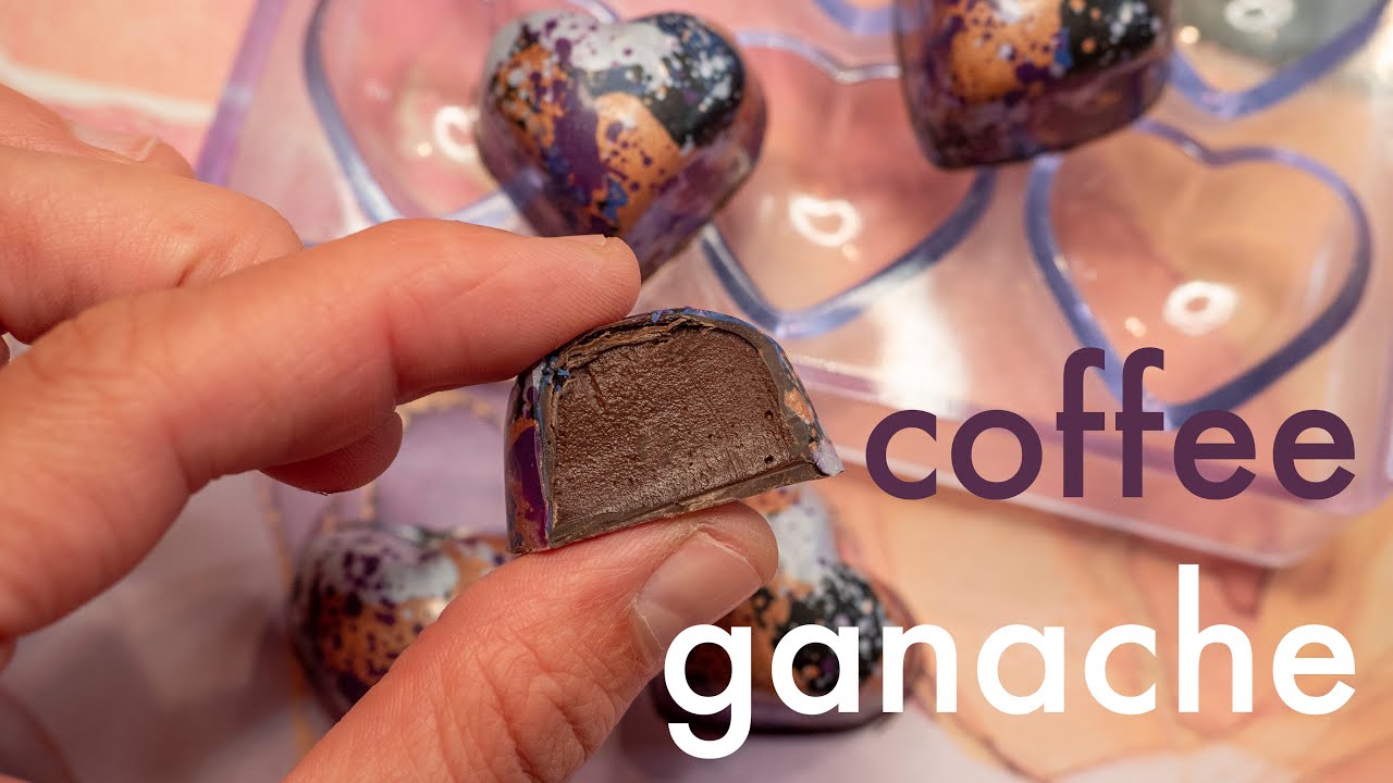 Coffee Lover's Dream: Homemade Chocolate Bon Bons with Coffee Ganache ...