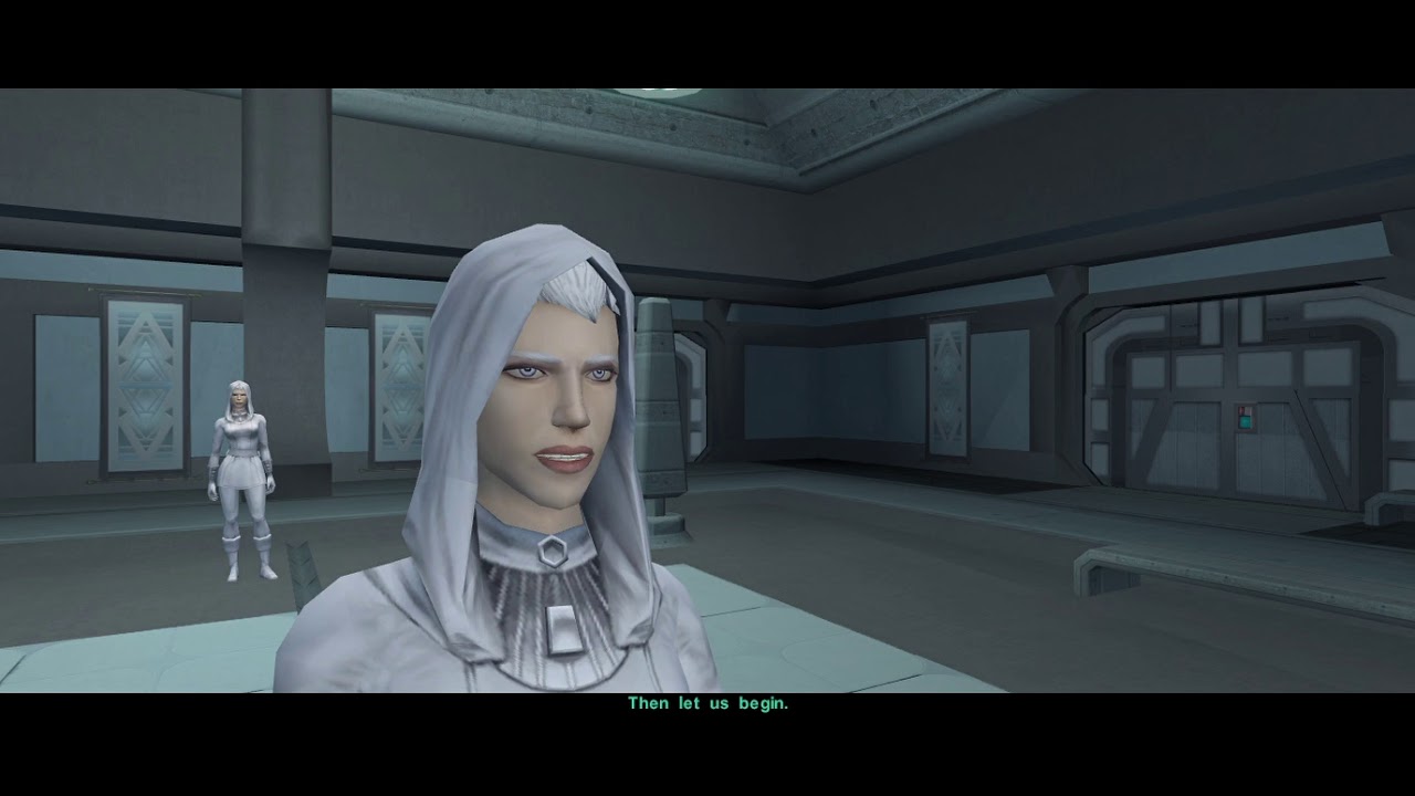 Echani Sparring Matches in KOTOR 2 - YouTube