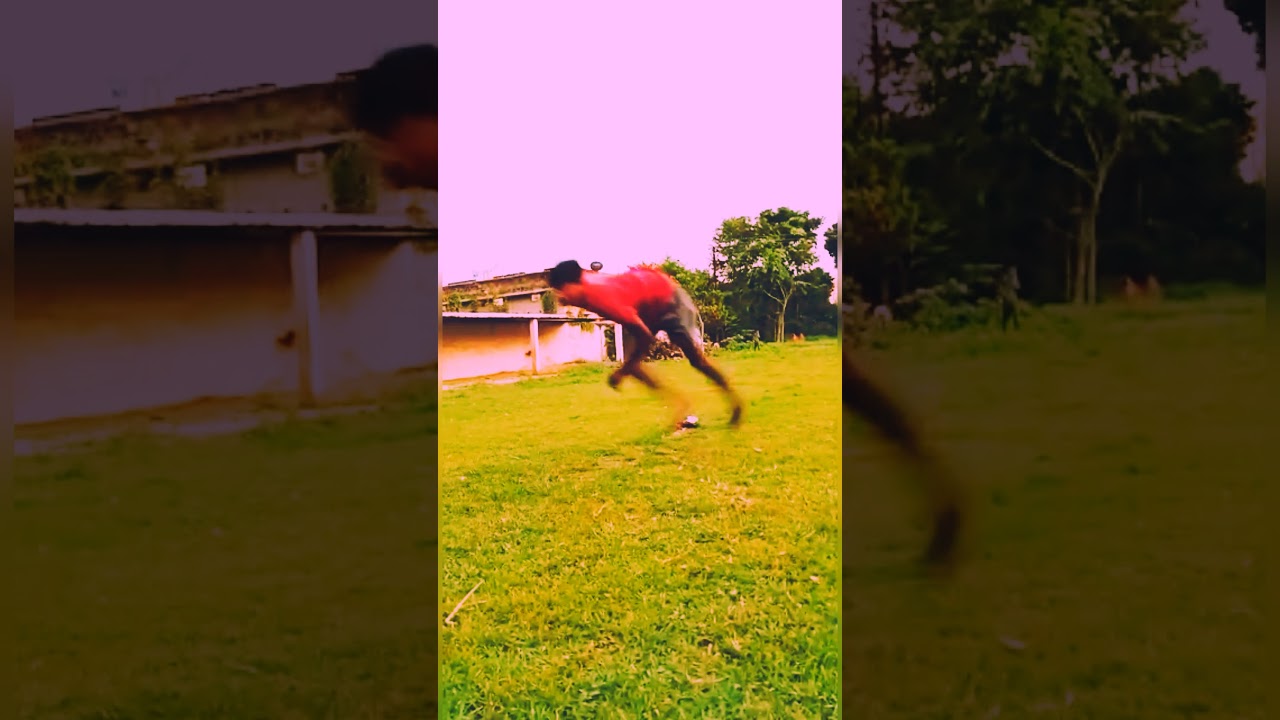 fast bowling practice at home with 💓💓💓💓 - YouTube