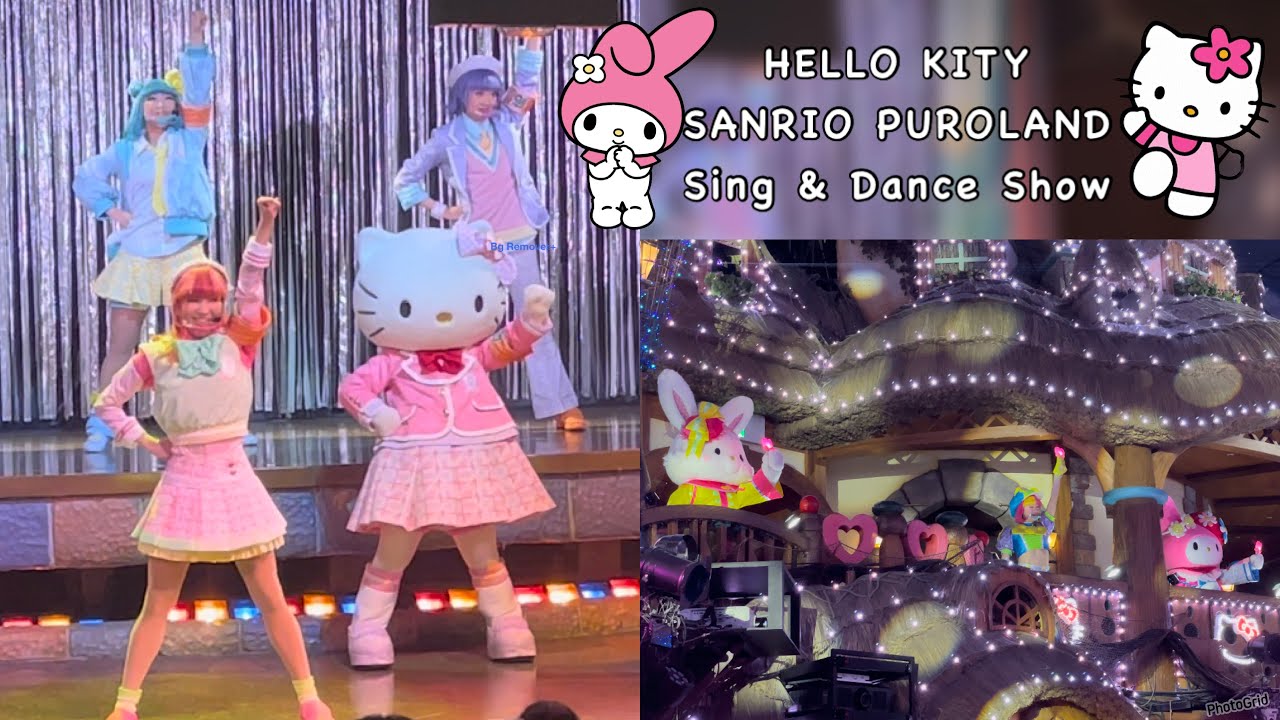 HELLO KITTY & SANRIO PUROLAND | Sing & Dance Show 🇯🇵 - YouTube