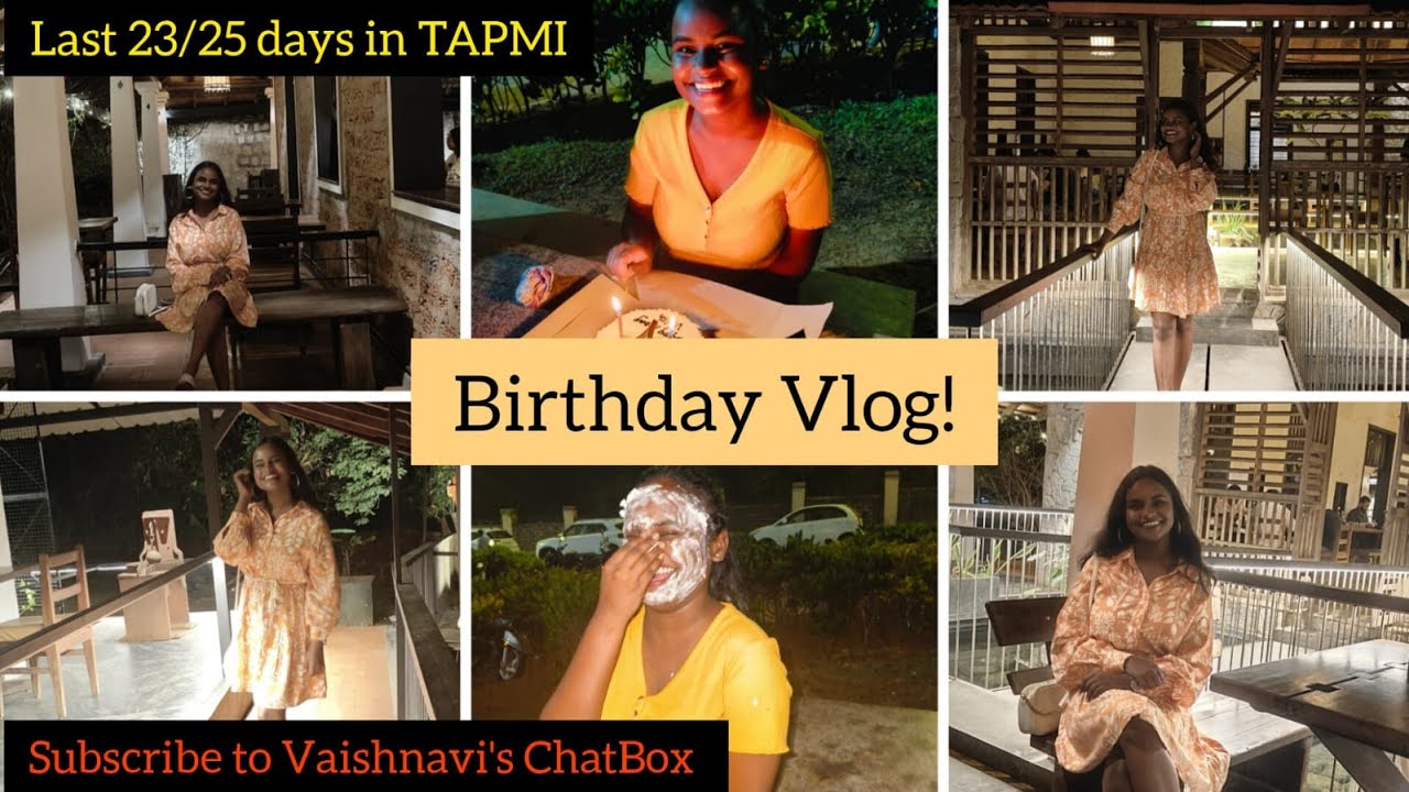 Birthday Vlog | Life at TAPMI | Birthday in TAPMI | Day 23/25 in TAPMI | TAPMI Manipal | TAPMI ...