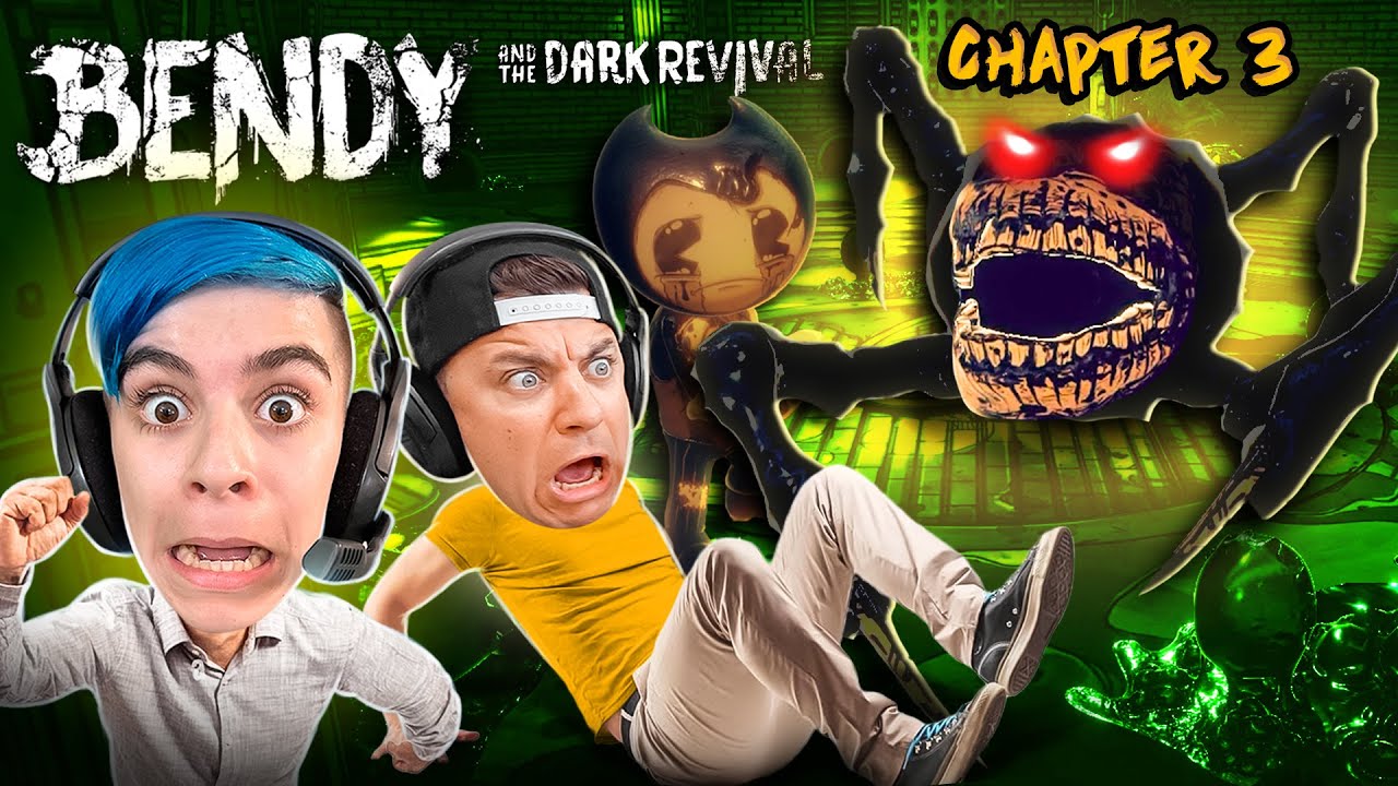 BENDY LONG LEGS? Ink Spider Boss Fight | Bendy and the Dark Revival ...