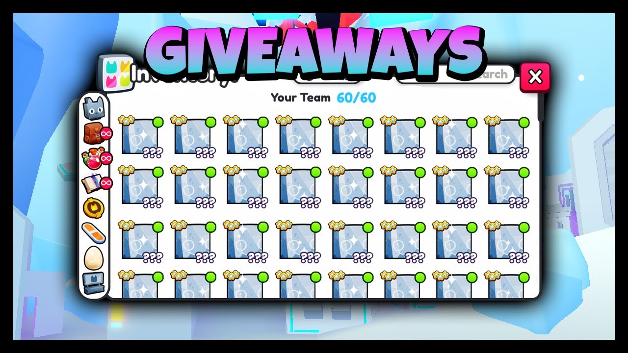 LIVE🔴 PET SIM 99 🤖 GIVEAWAY STREAM - YouTube